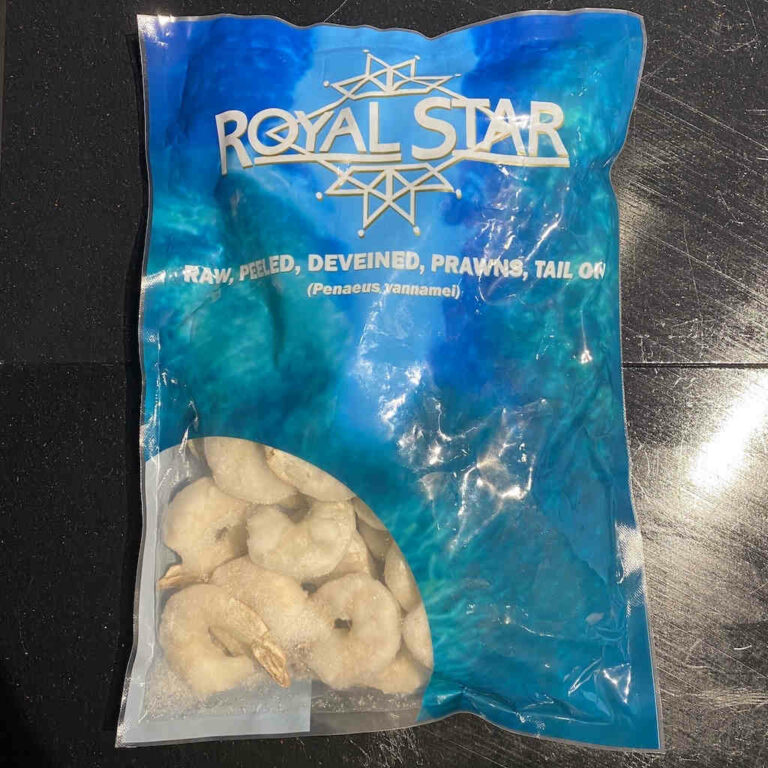 FROZEN RAW ROYAL STAR KING PRAWN TAILS 1KG - Out of the Blue ...